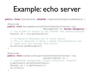 Building Netty Servers | ODP