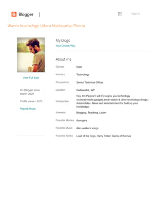 Ponna Netudara Expose on Elakiri Website | PDF