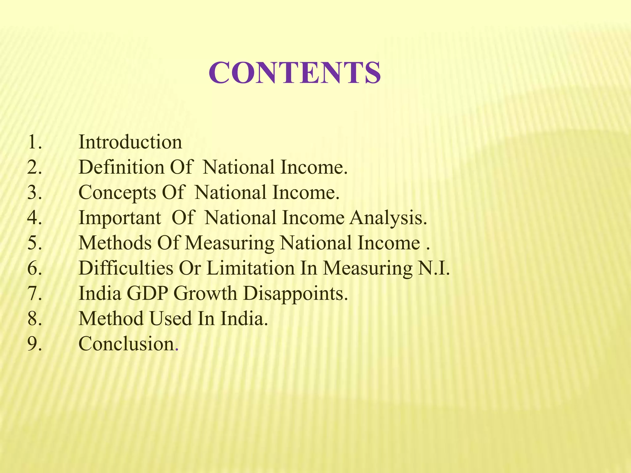 National income | PPTX