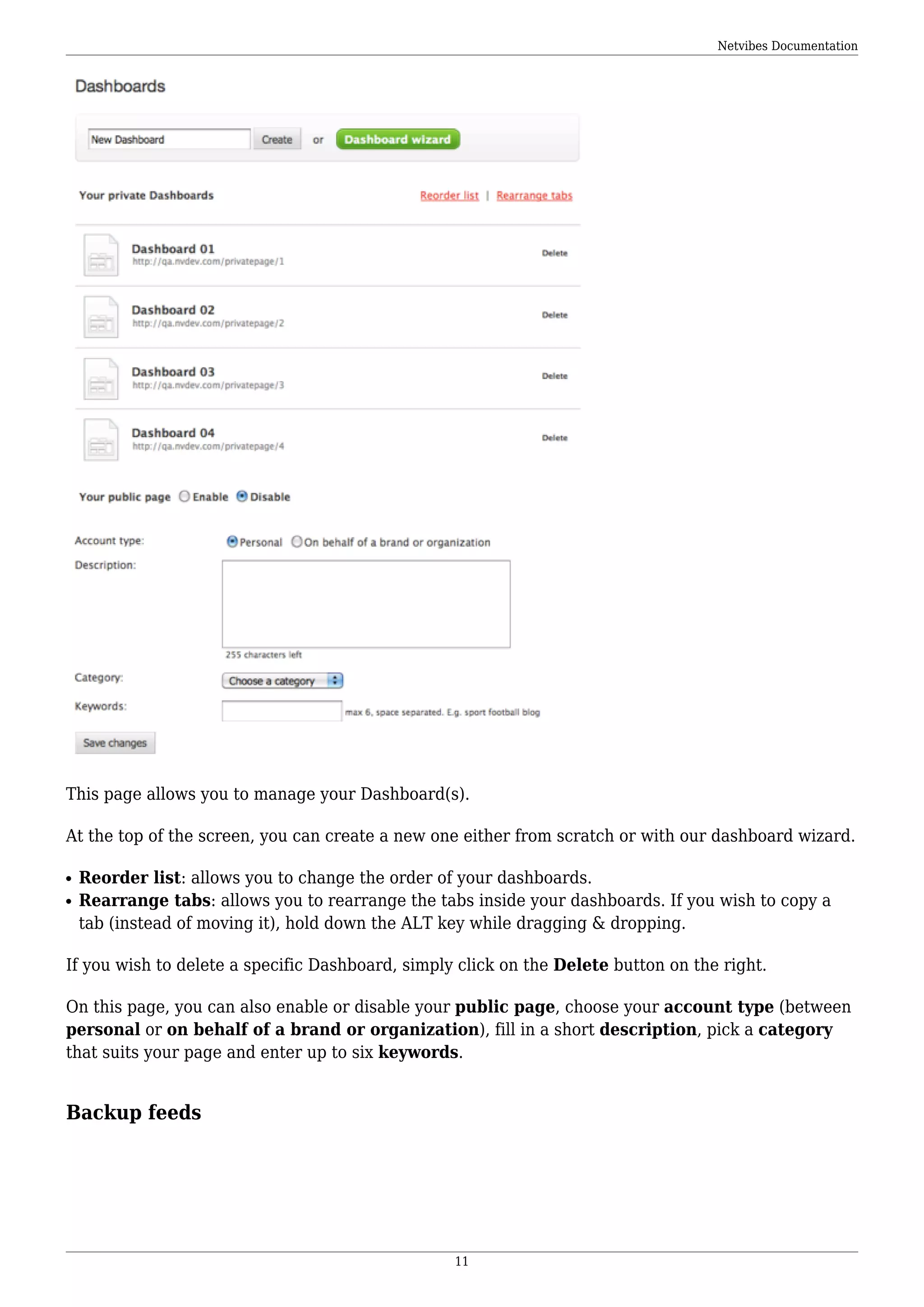 Netvibes user guide | PDF