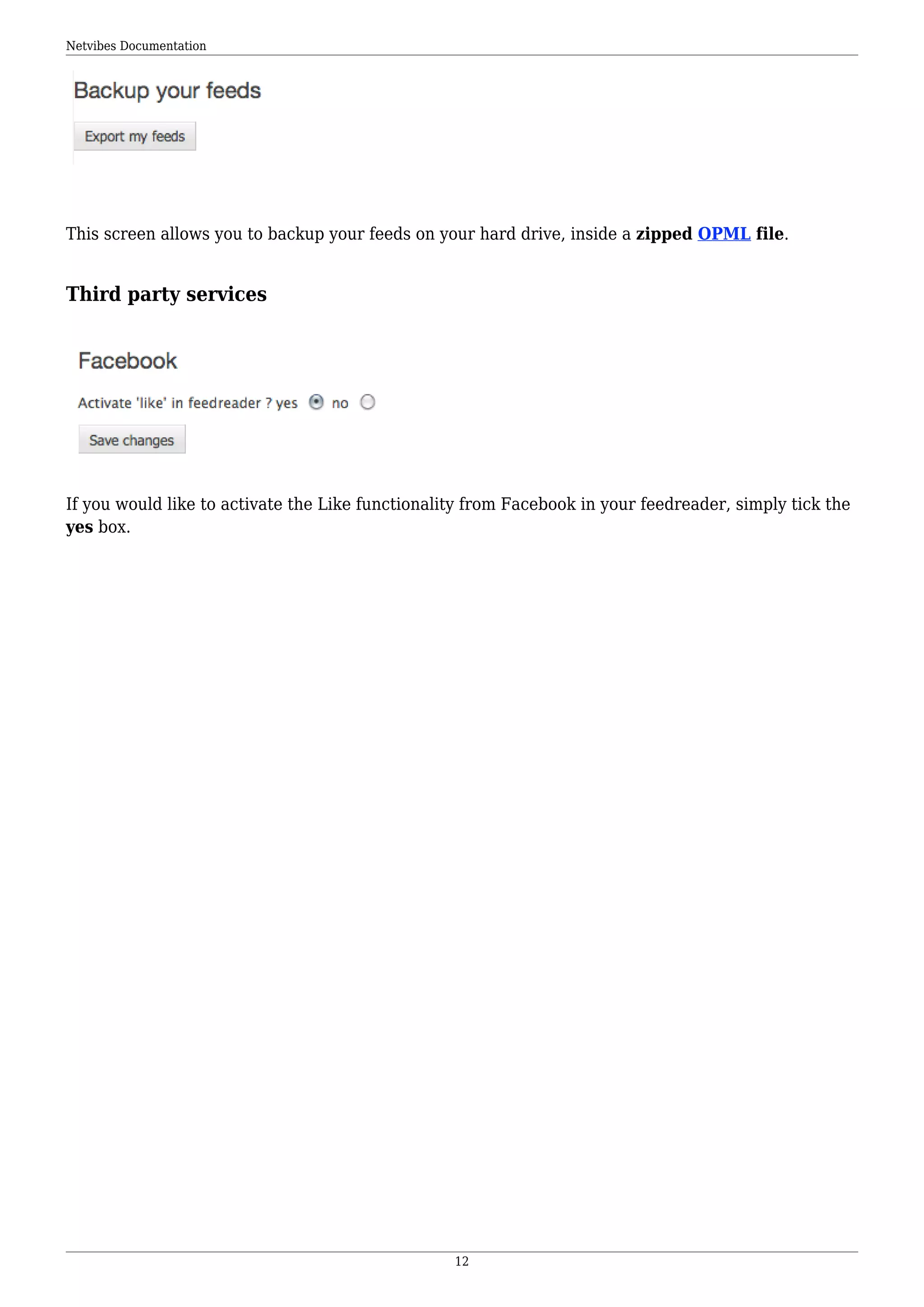Netvibes user guide | PDF