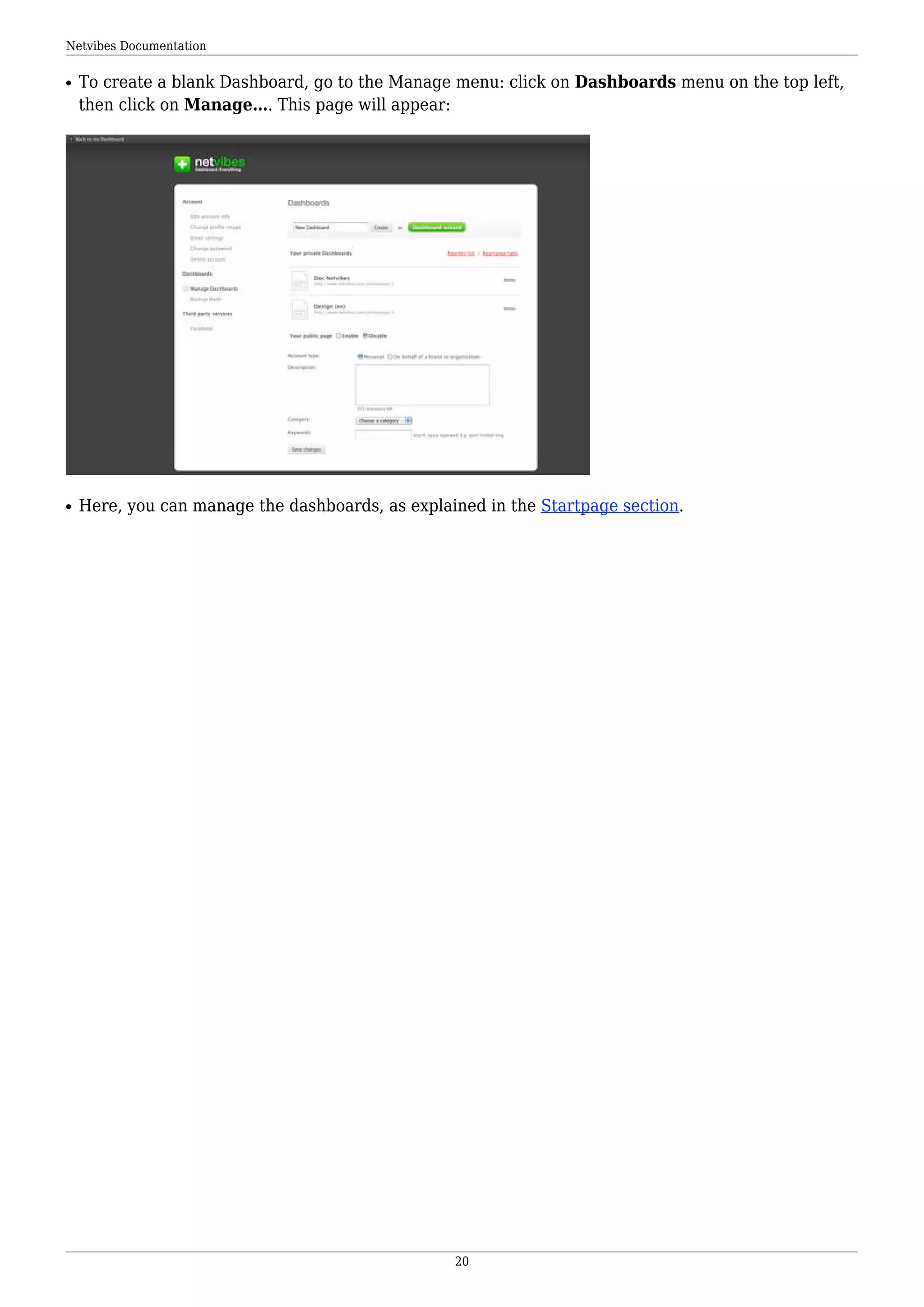 Netvibes user guide | PDF