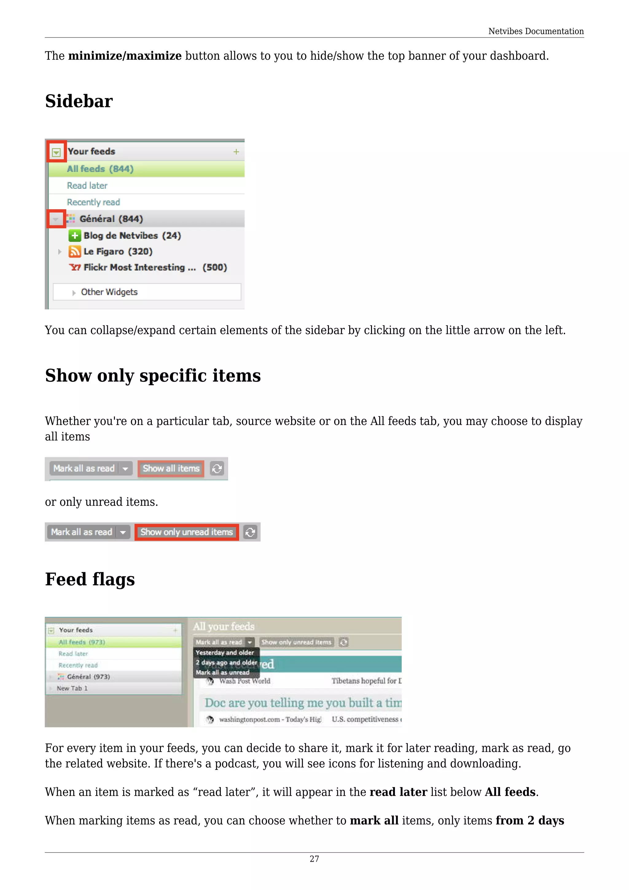Netvibes user guide | PDF