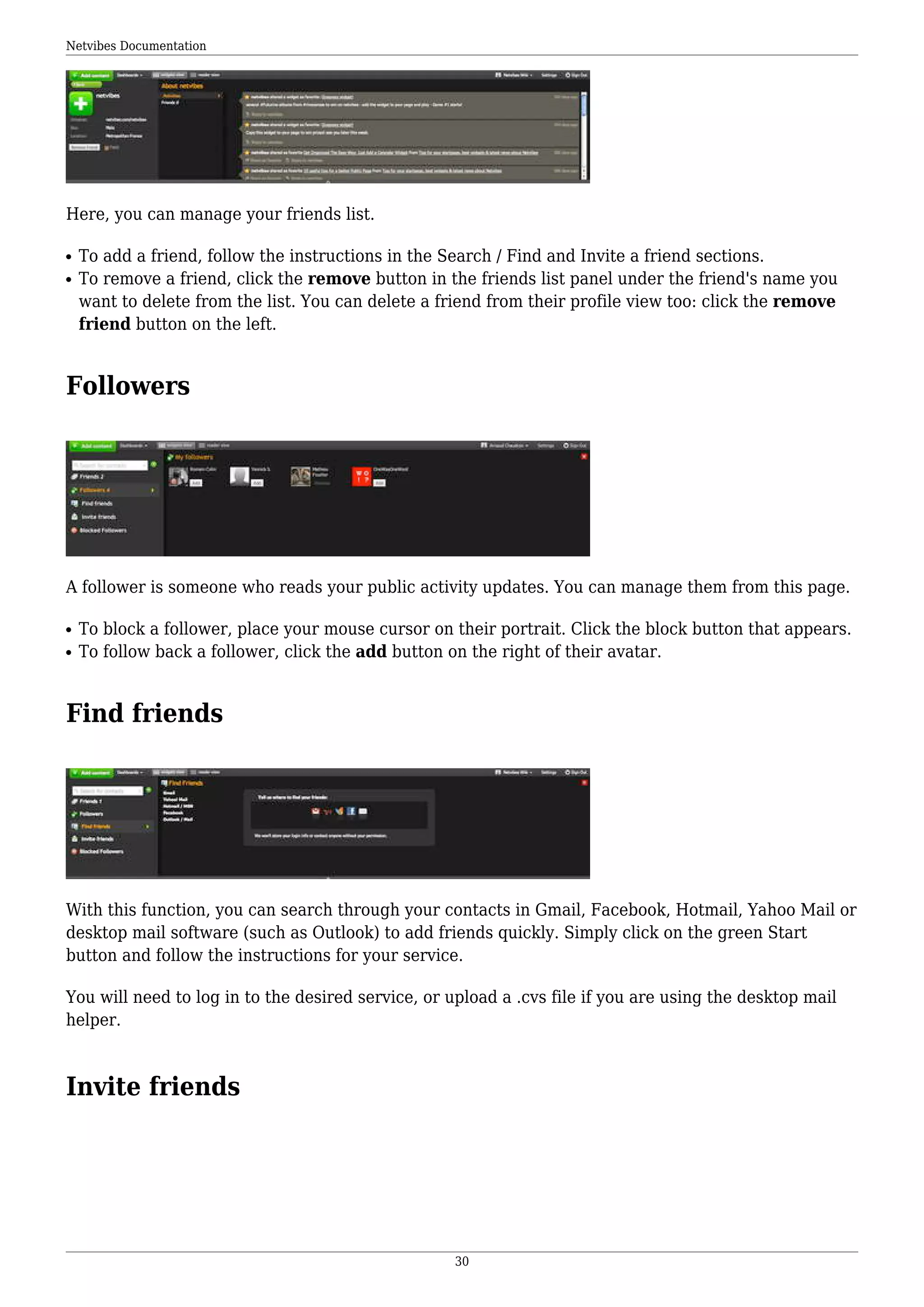 Netvibes user guide | PDF