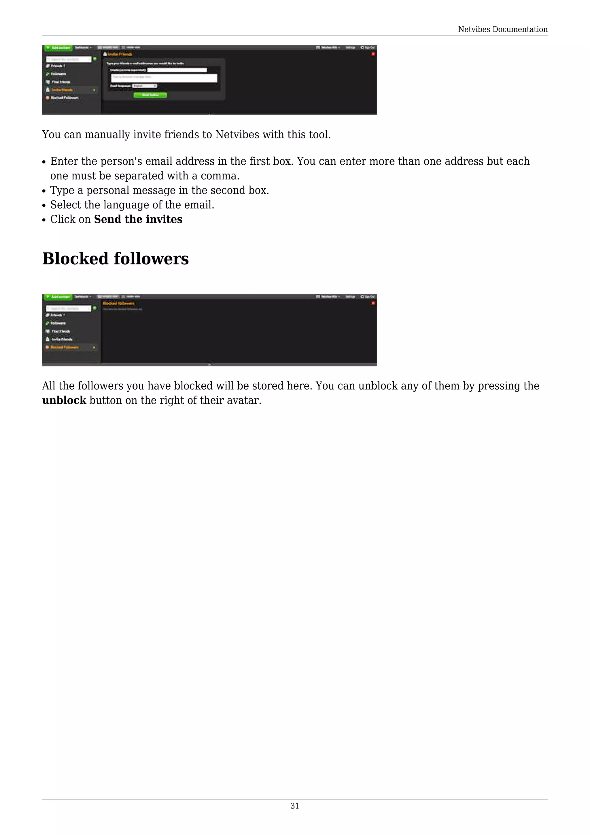 Netvibes user guide | PDF