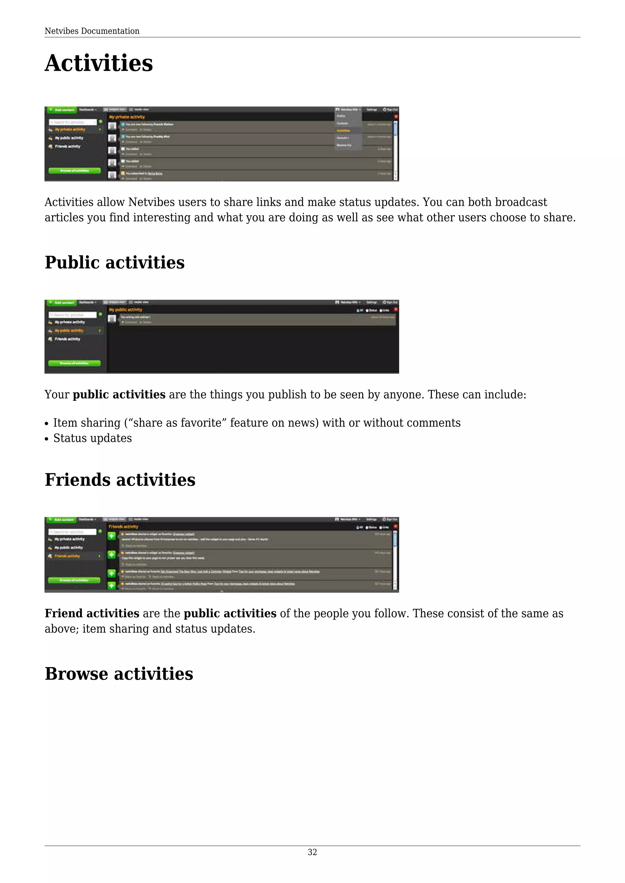 Netvibes user guide | PDF