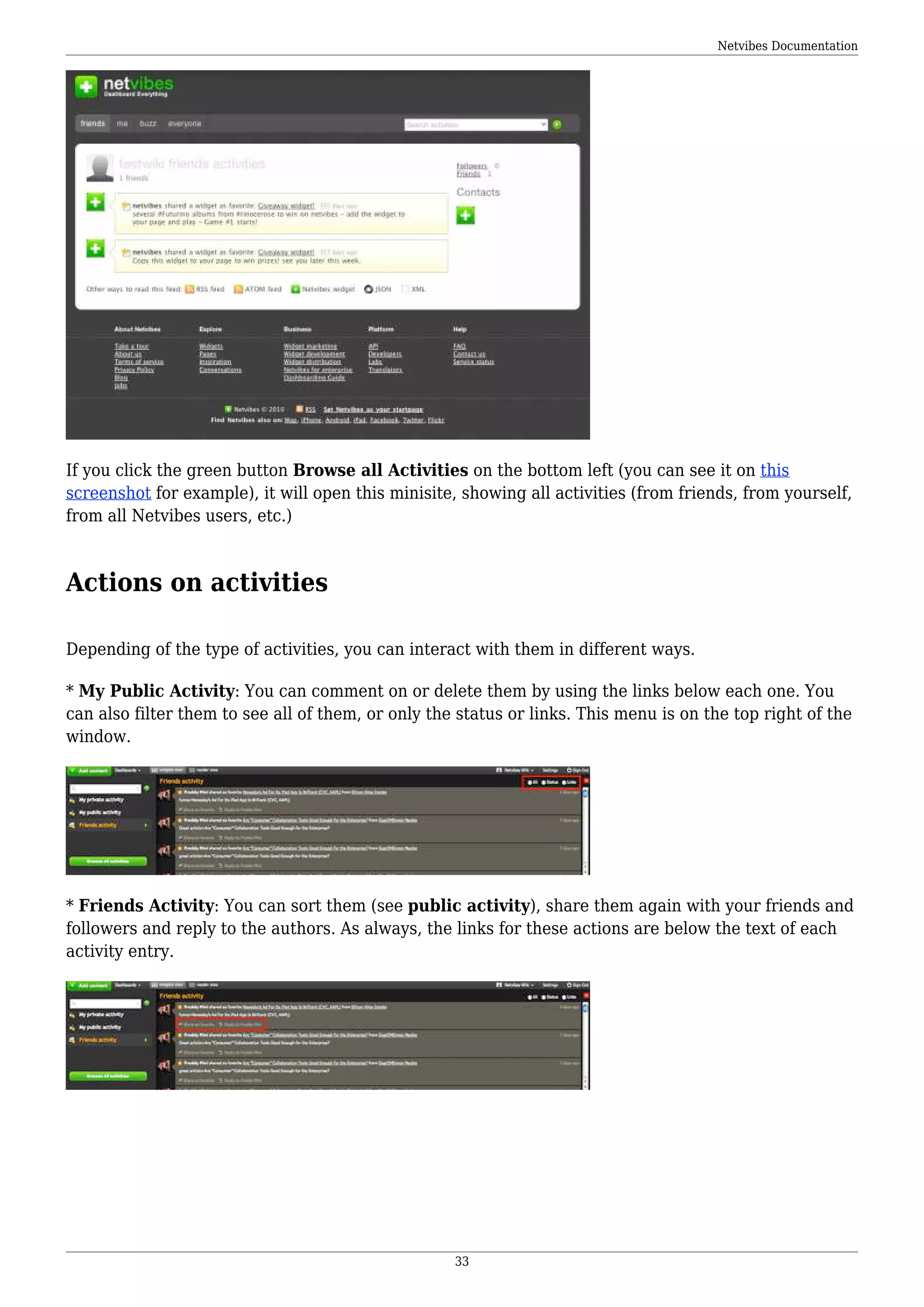 Netvibes user guide | PDF