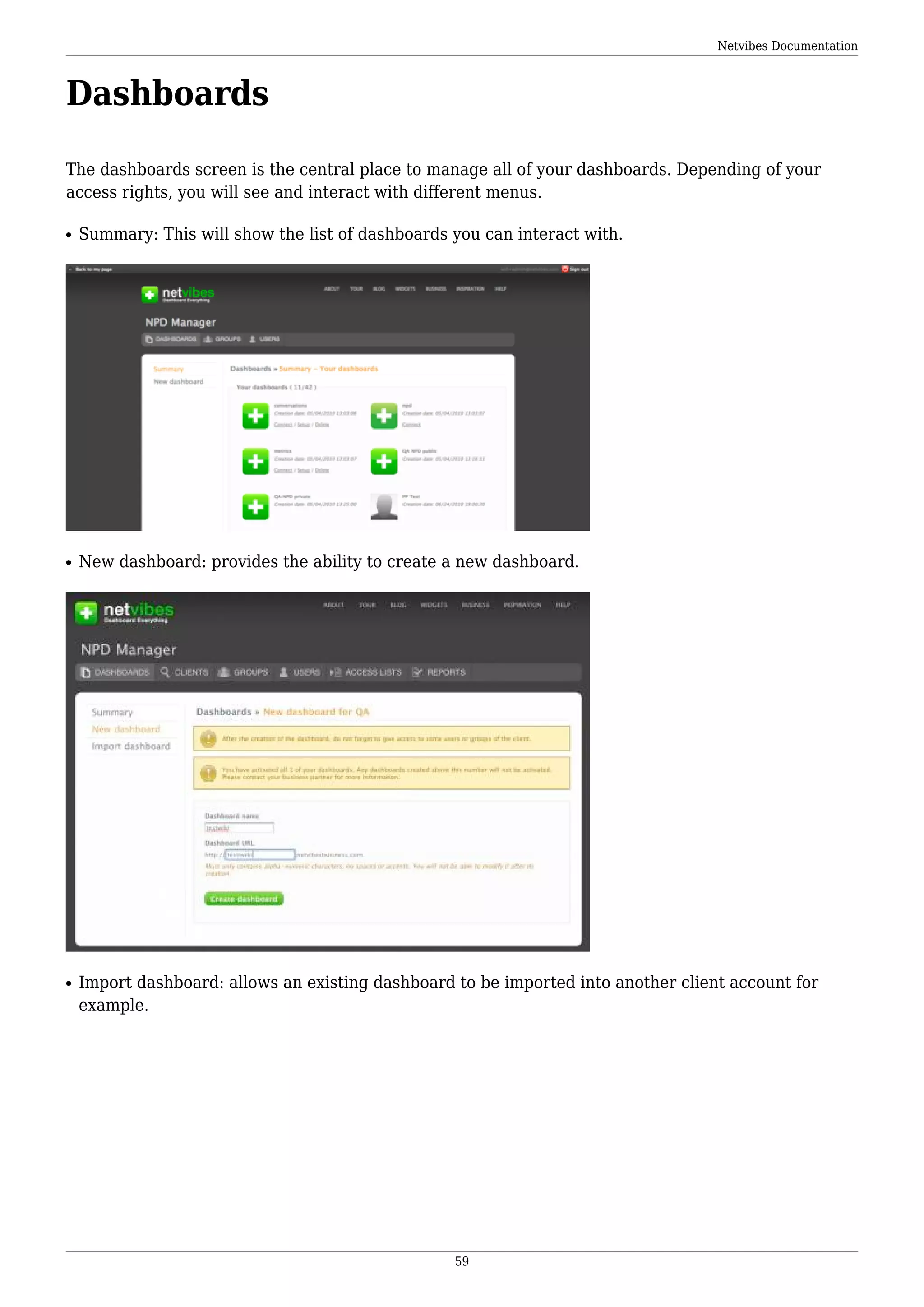 Netvibes user guide | PDF
