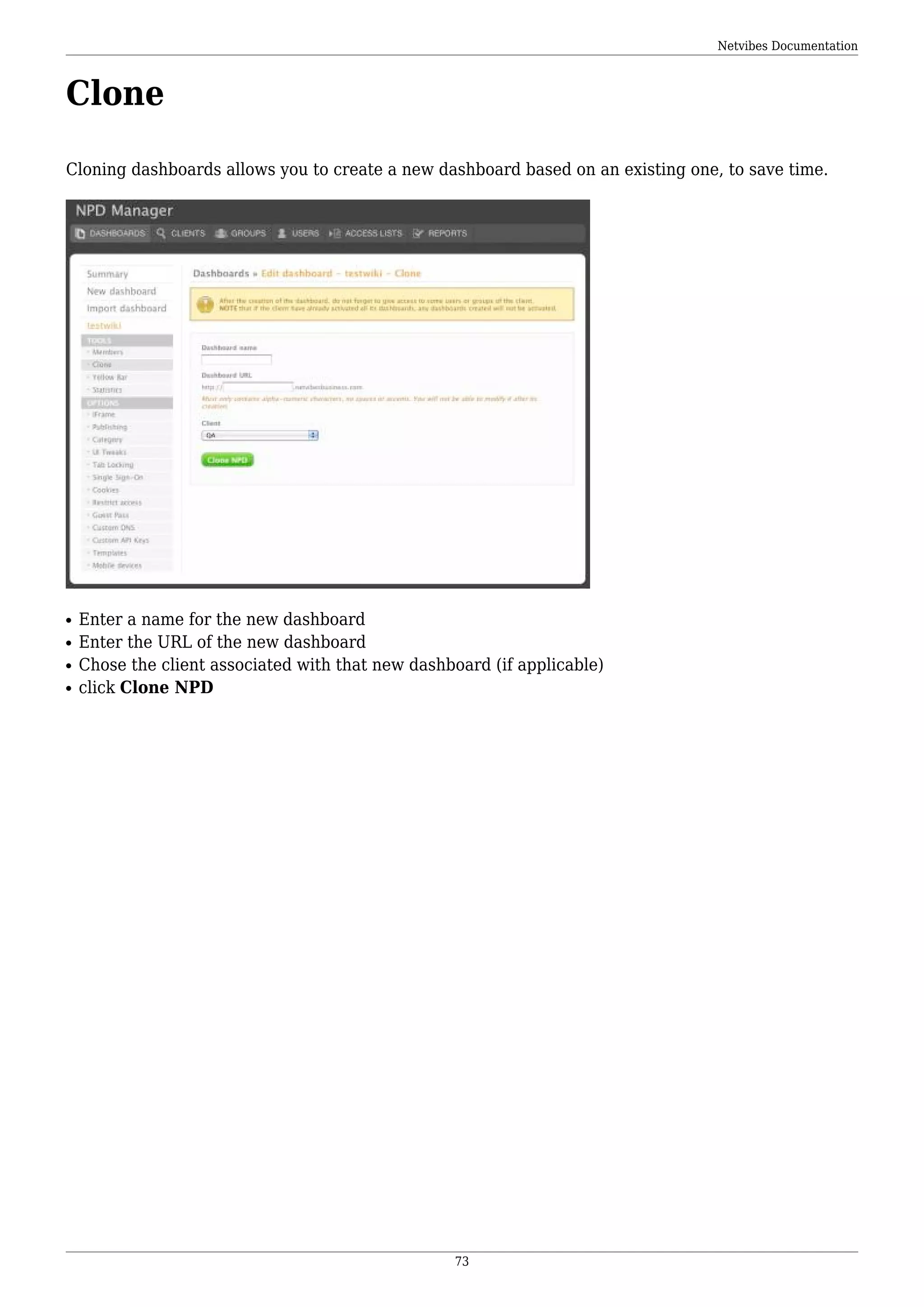 Netvibes user guide | PDF