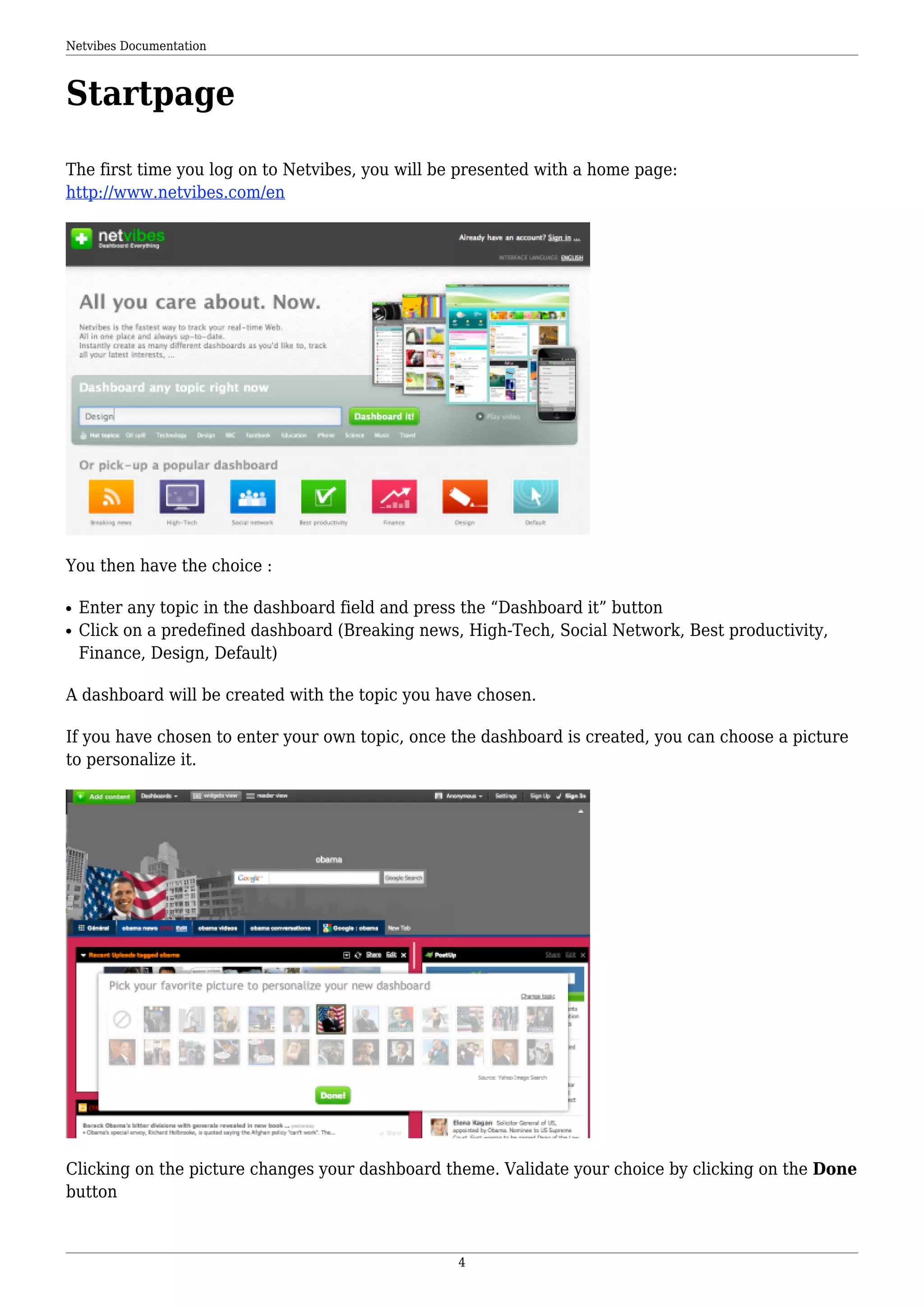 Netvibes user guide | PDF