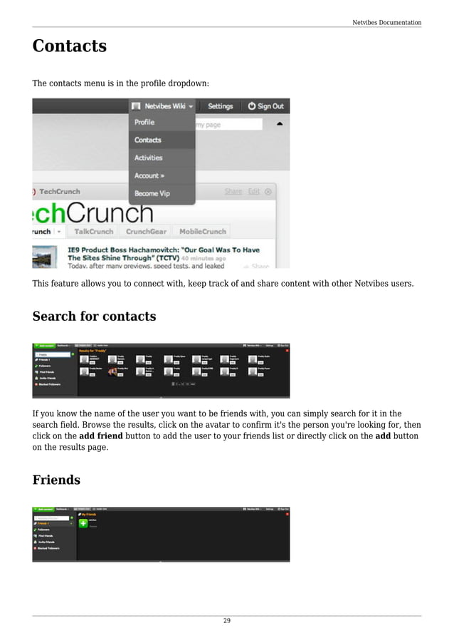 Netvibes user guide | PDF