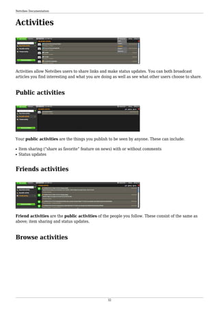 Netvibes user guide | PDF