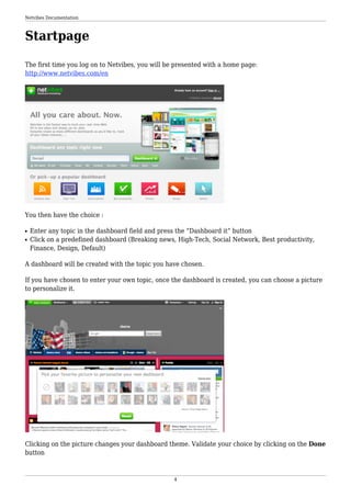 Netvibes user guide | PDF