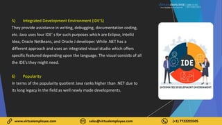 NET vs Java Which Technology Is Better for Website Development | PPTX ...