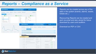NetWatcher Customer Overview | PPT
