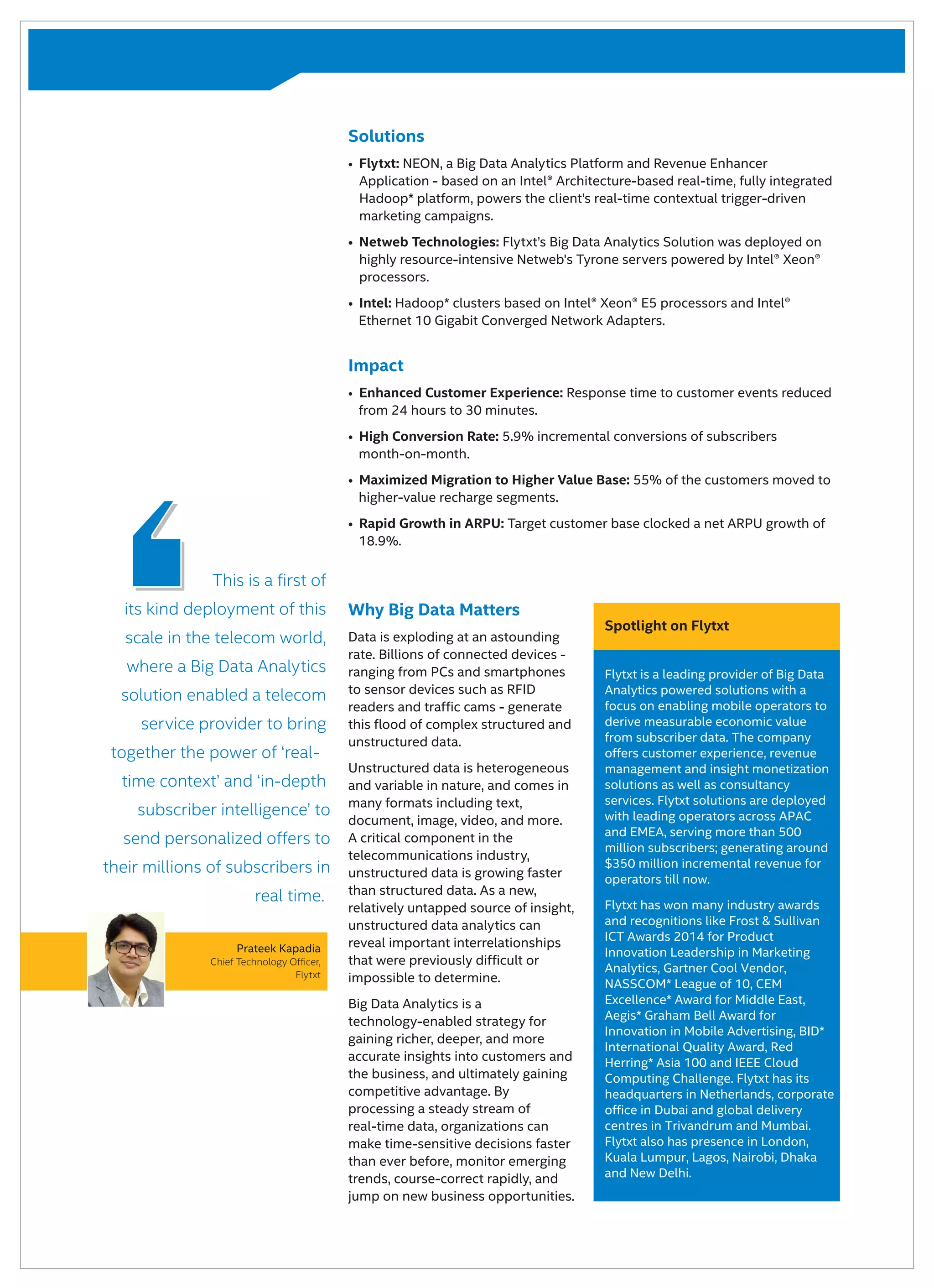 Netweb flytxt-big-data-case-study | PDF