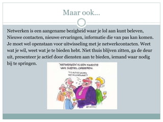 Netwerken werkt presentatieversie | PPTX