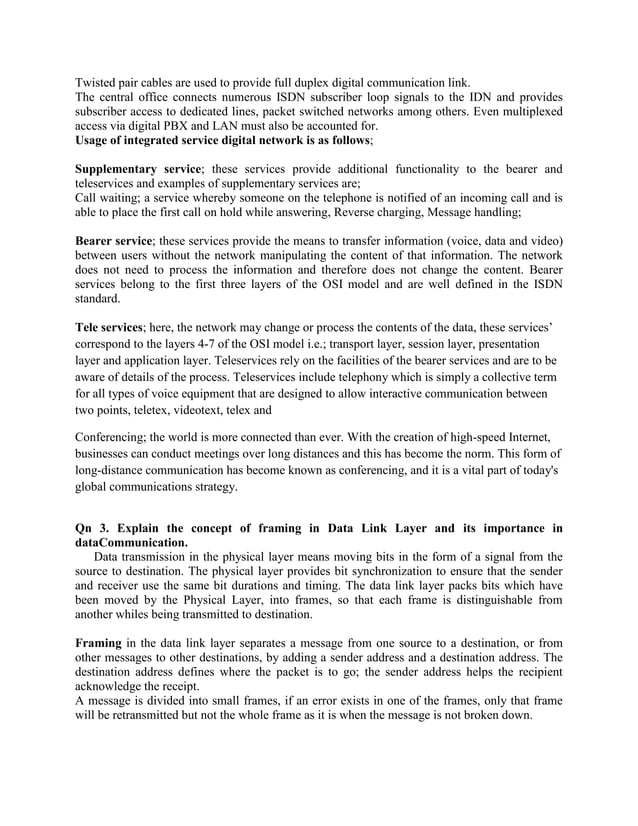 Network | DOCX | Computer Networking | Computing