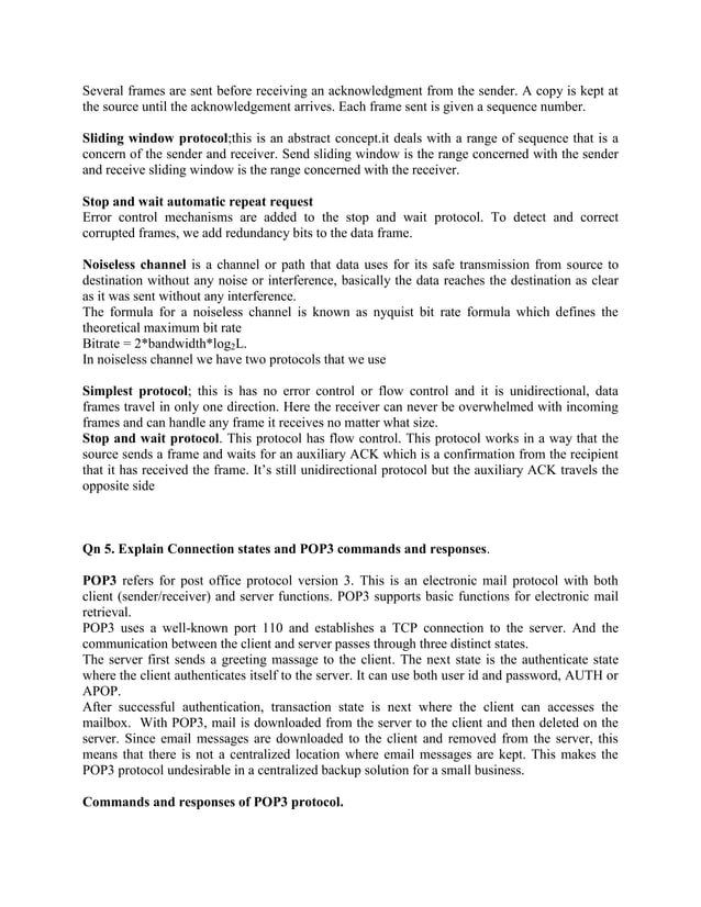 Network | DOCX | Computer Networking | Computing