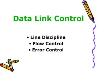 Data Link Control | PPT