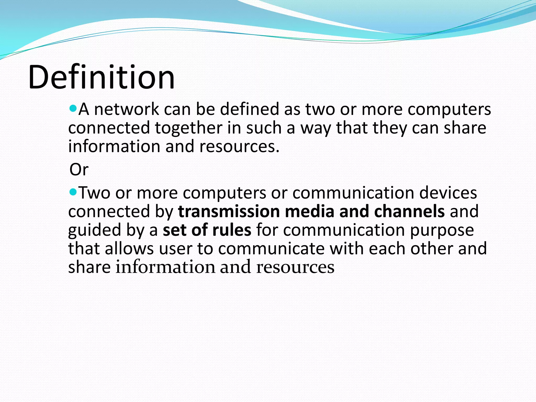 Data Communications and Networks | PPT