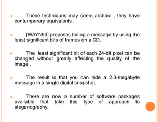 steganography | PPTX