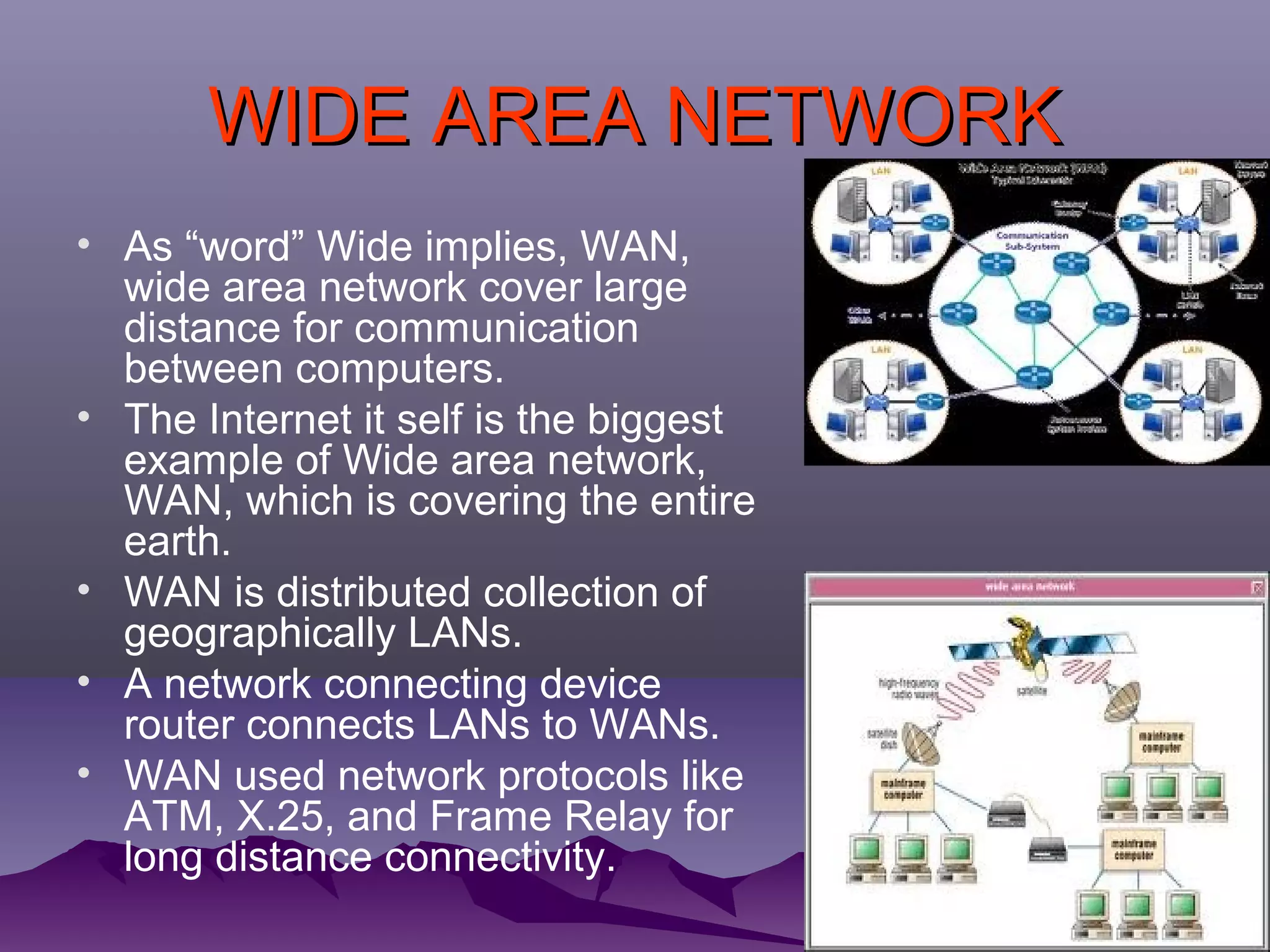 Types of Network And Devices | PPT