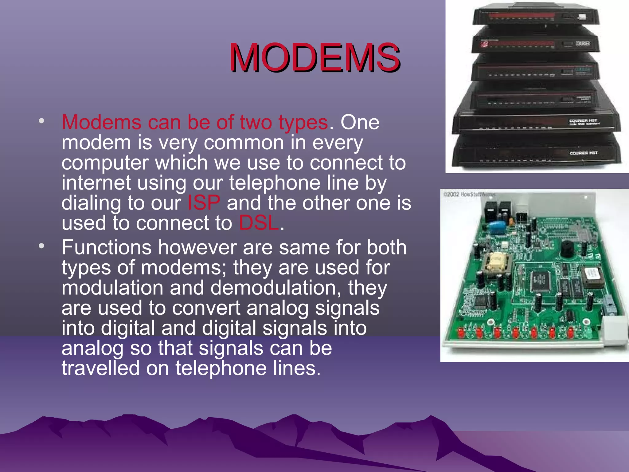 Types of Network And Devices | PPT
