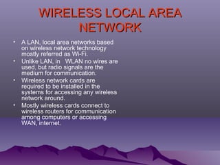 Types of Network And Devices | PPT