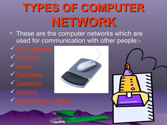 Types of Network And Devices | PPT