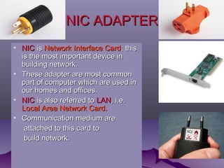 Types of Network And Devices | PPT