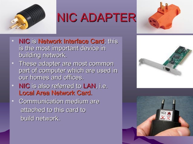 Types of Network And Devices | PPT