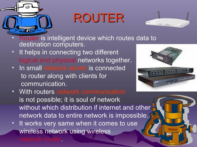 Types of Network And Devices | PPT