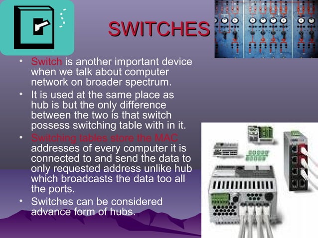 Types of Network And Devices | PPT