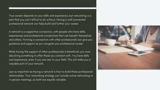 Five Ways to Build Your Professional Network | PDF