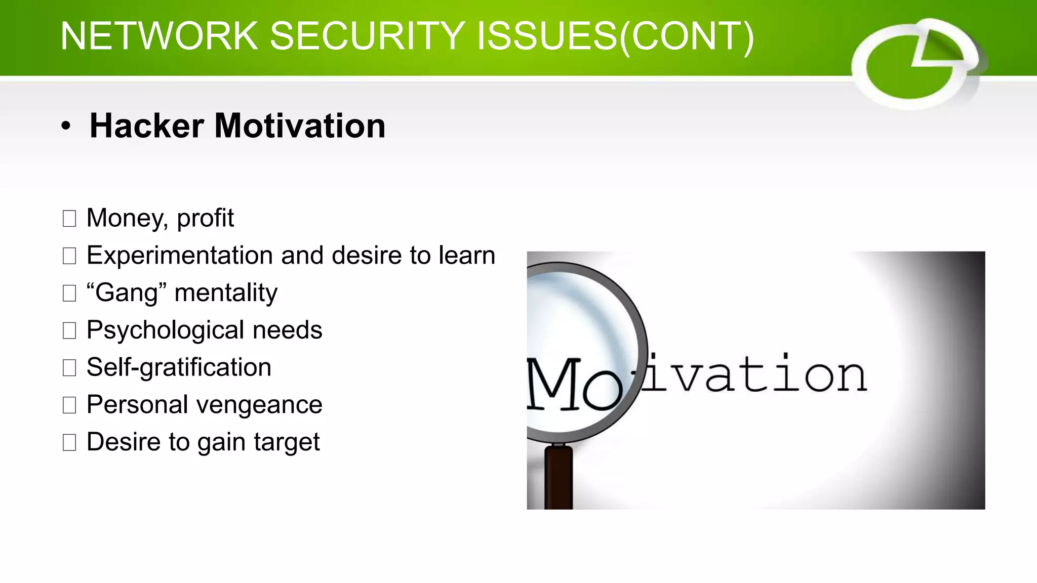 Network Security Issues Pptx Computer Networking Computing