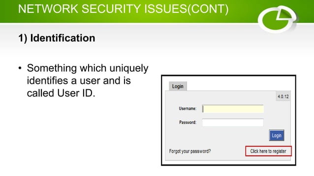 Network Security Issues | PPTX | Computer Networking | Computing
