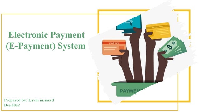 electronic payment system | PPT
