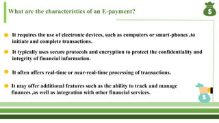 electronic payment system | PPTX