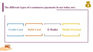 electronic payment system | PPTX
