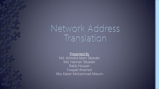 Network Address Translation | PPTX