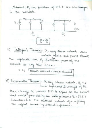 Network analysis and synthesis question and answer... | PDF