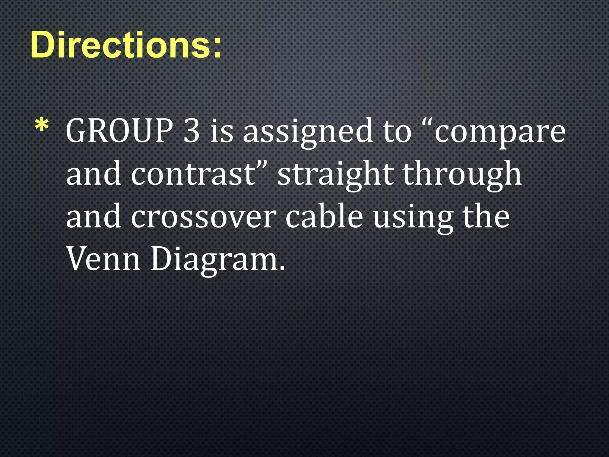 Network Cable Splicing | PPTX