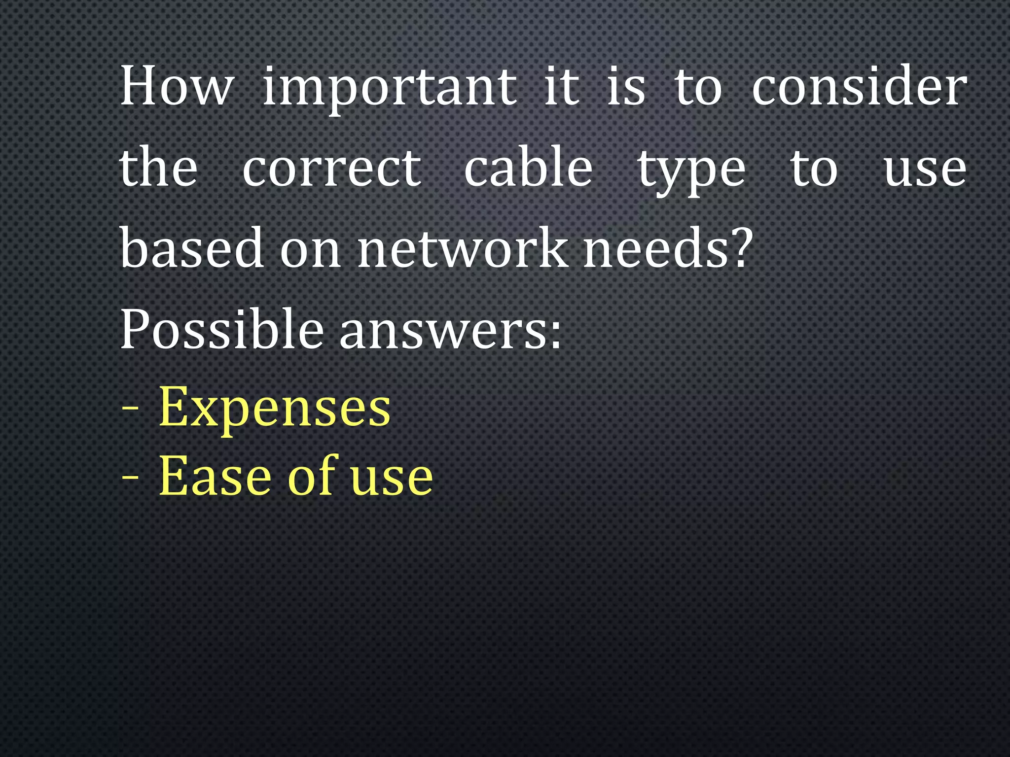 Network Cable Splicing | PPTX