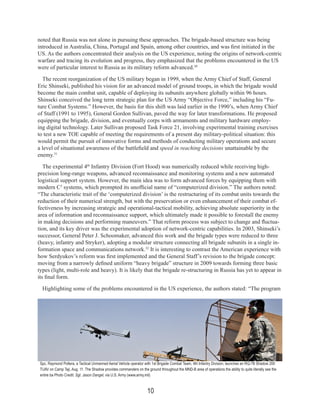 Russian Perspective on Network-Centric Warfare | PDF