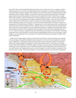 Russian Perspective on Network-Centric Warfare | PDF