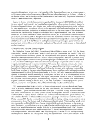 Russian Perspective on Network-Centric Warfare | PDF