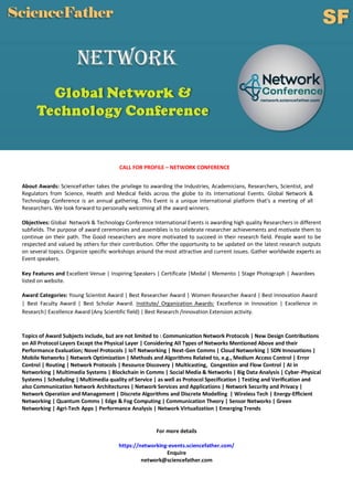 Global Network and Technology Conference | PDF