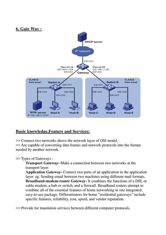 Study of Network Devices | PDF