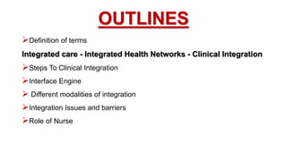 Network integration | PPT